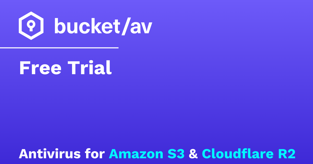 Free Trial – bucketAV
